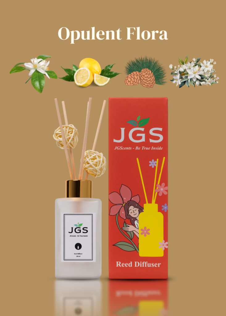 Reed Diffuser : Opulent Flora - JG Scents Store