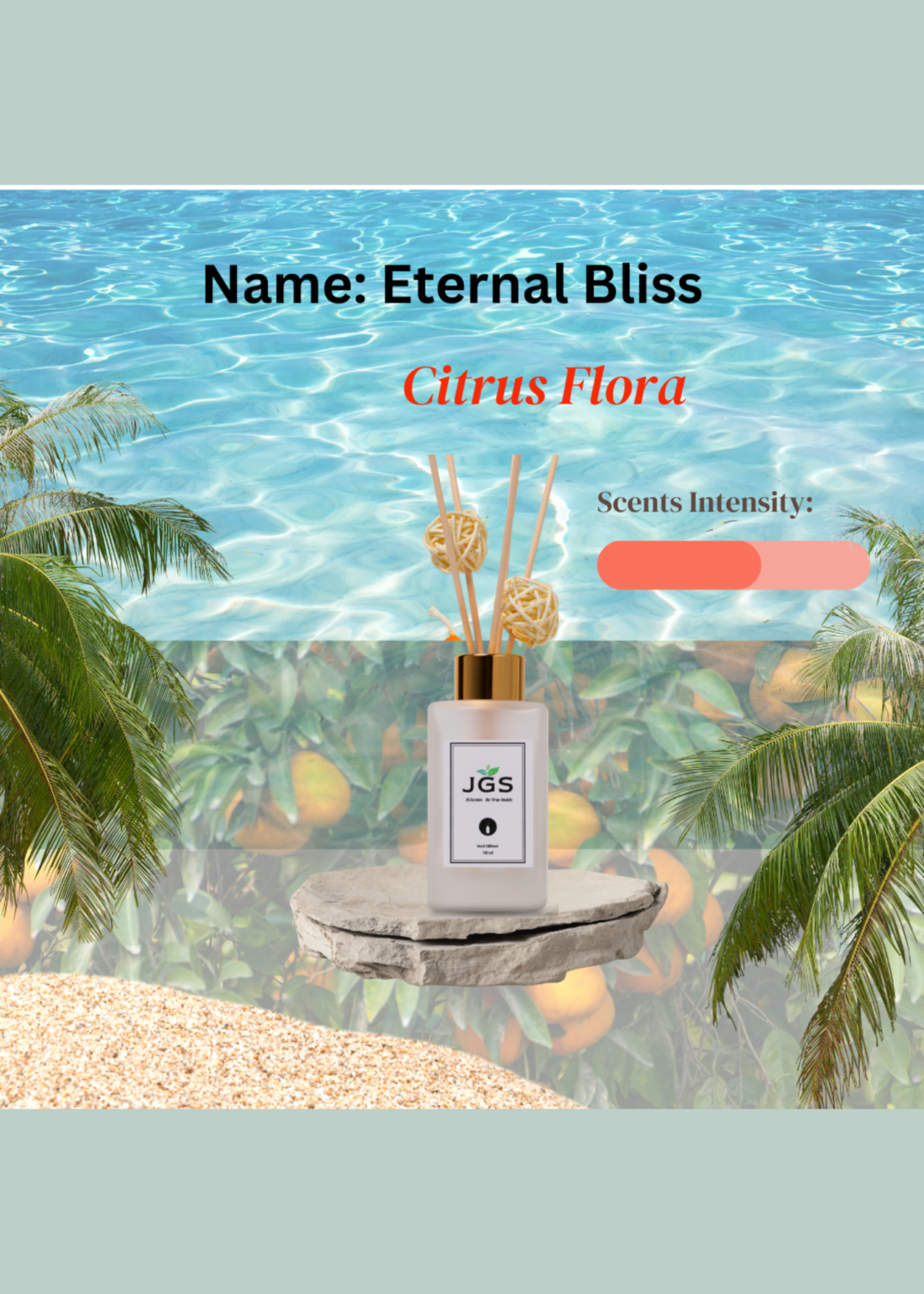 Reed Diffuser : Eternal Bliss - JG Scents Store